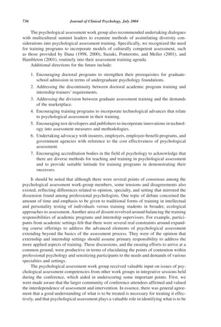 Assessment Competency J Clin 2004(1) | PDF