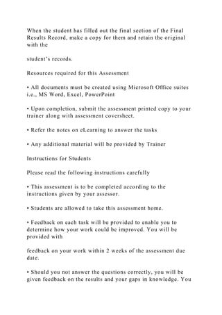 Assessment Cover page Page 1 of 1 Version 1.0 0518 .docx