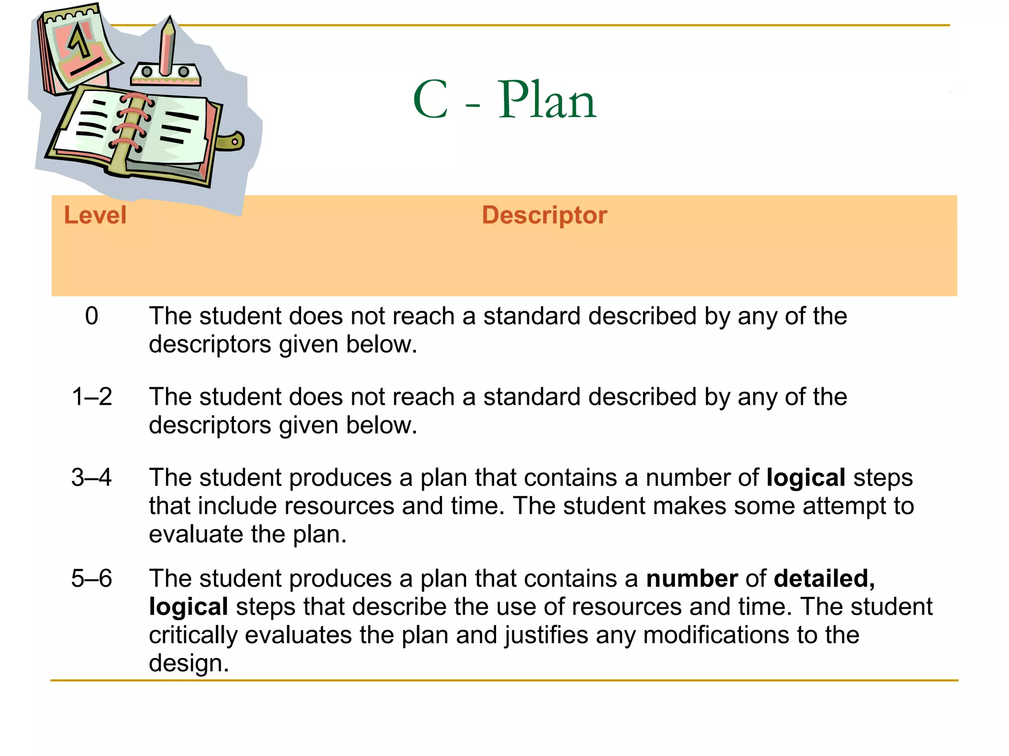 Assessment criteria | PPT