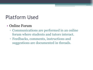 Peer Assessment in CSCL | PPT