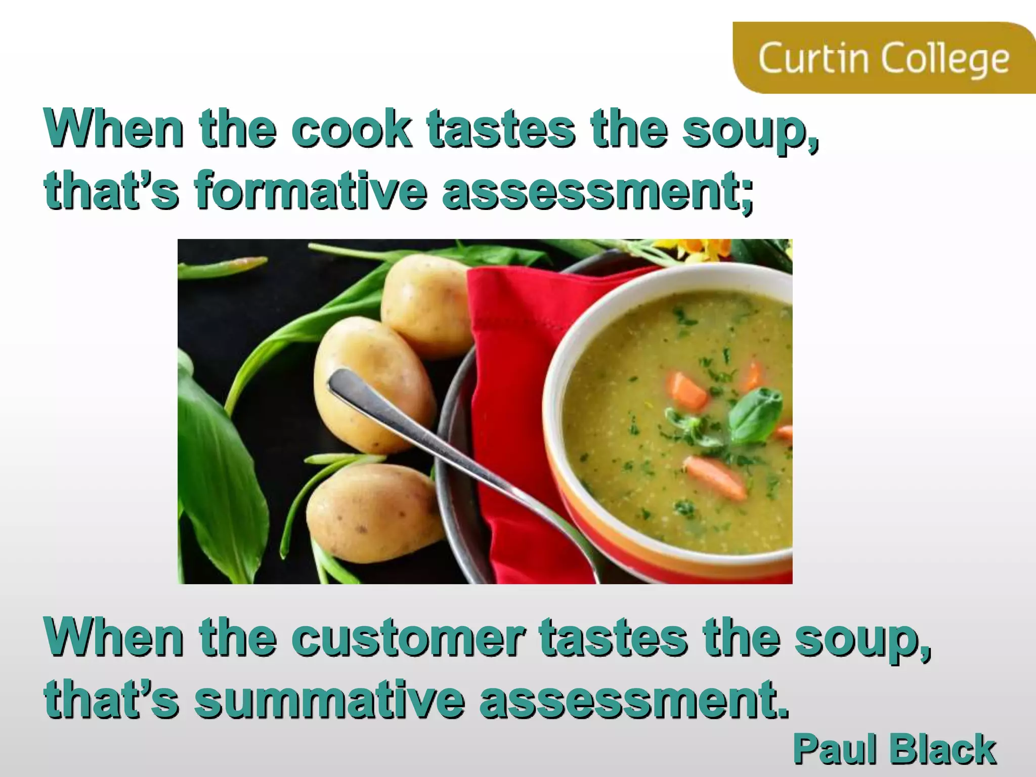 Constructive alignment and assessment design | PPTX