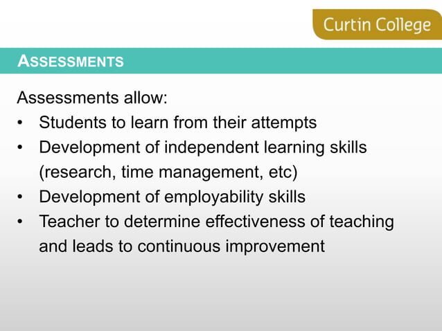 Constructive alignment and assessment design | PPTX | Educational ...