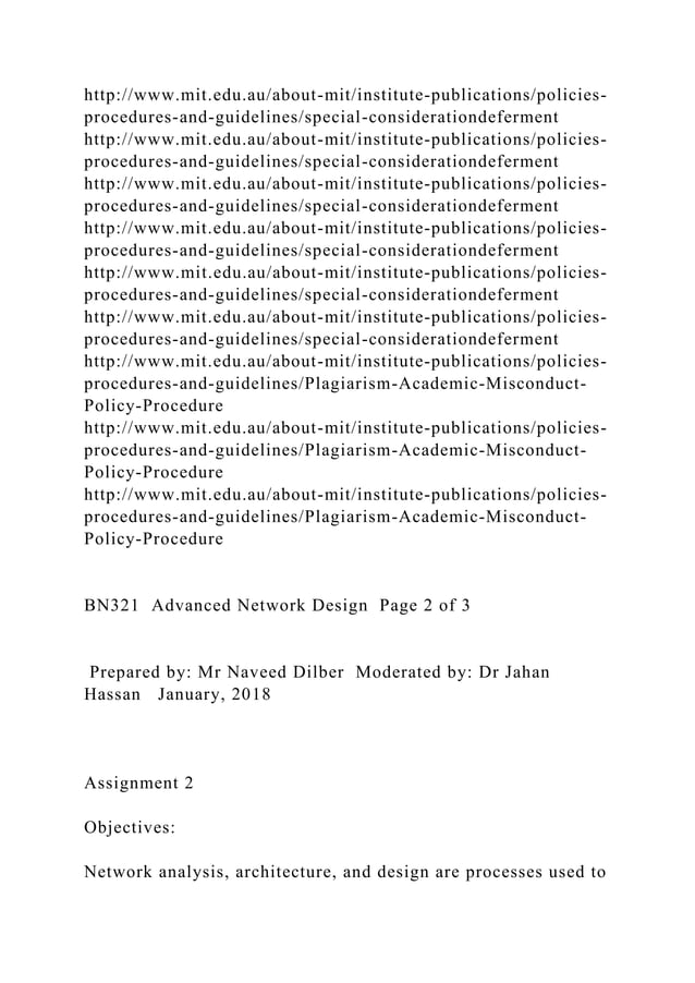 Assessment Details and Submission Guidelines Unit Co.docx | Computer Networking | Computing