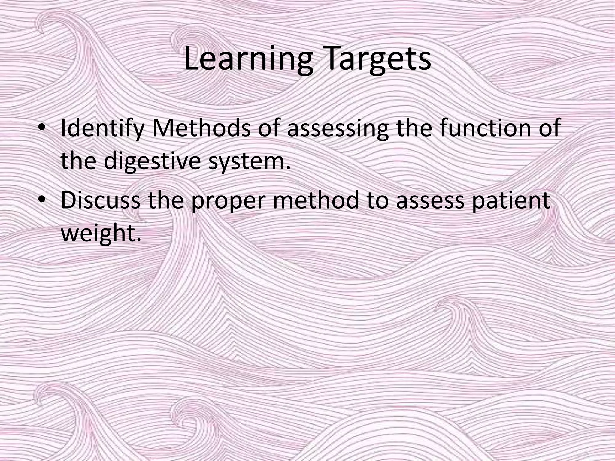 Digestive System Assessment EHS Unit 6 | PPTX