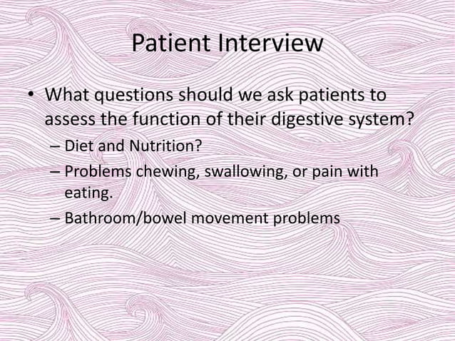 Digestive System Assessment EHS Unit 6 | PPTX