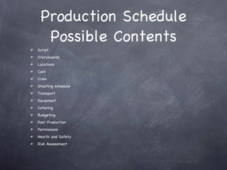 Assessment Drama Production A | PPT