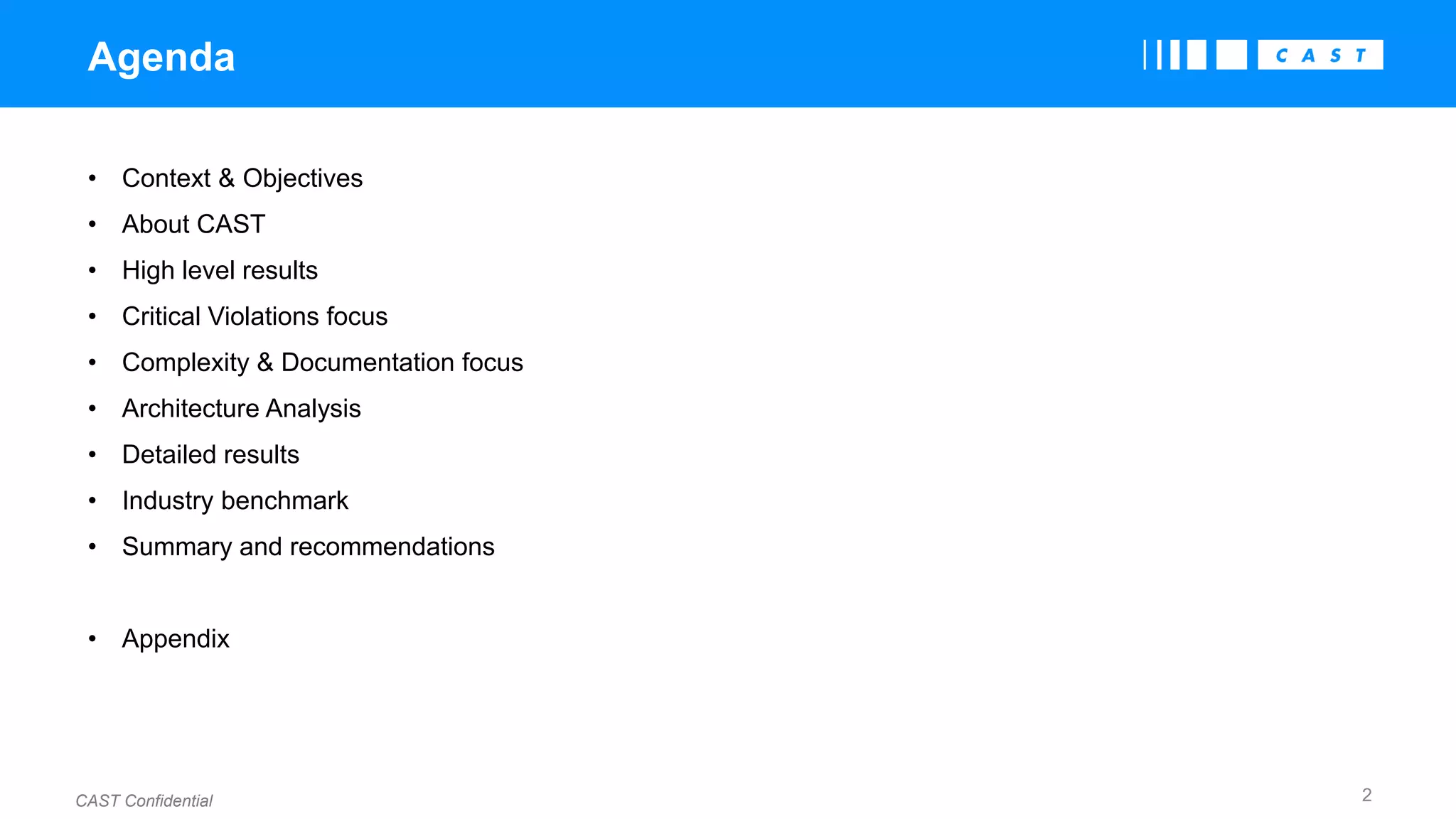 Application Assessment - Executive Summary Report | PPT