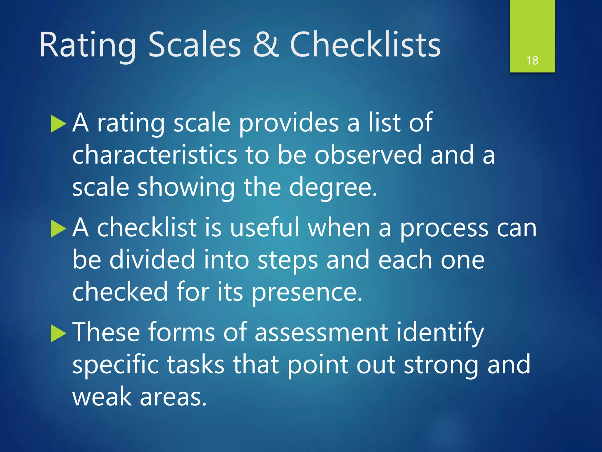 Assessment Design-Frequently Asked Questions | PPTX