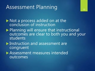Assessment Design-Frequently Asked Questions | PPTX