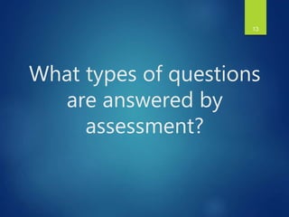 Assessment Design-Frequently Asked Questions | PPTX