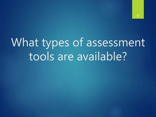 Assessment Design-Frequently Asked Questions | PPTX