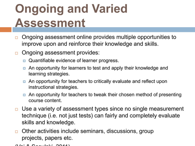 Assessment, feedback, evaluation, & grading | PPT
