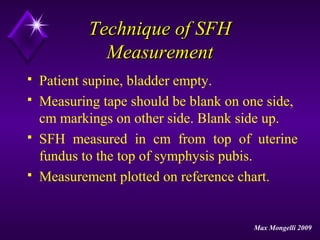 Assessment of fetal growth | PPT | Pregnancy | Reproductive Health