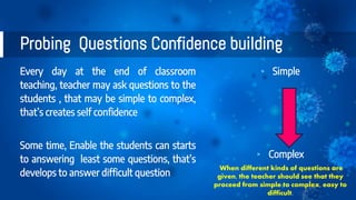 Assessment for confidence building | PPTX