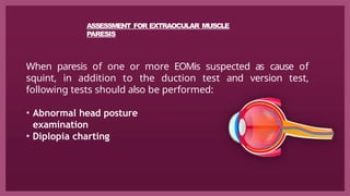 ASSESSMENT FOREXTRAOCULAR MUSCLE PARESIS (1).pptx