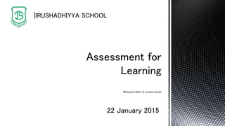 Assessment for Learning | PPTX