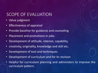 Assessment and Evaluation | PPTX