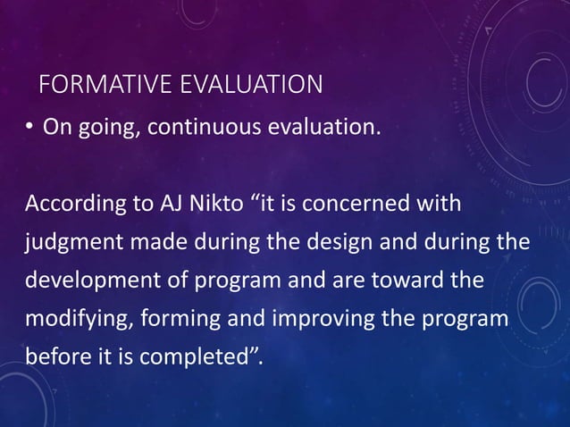 Assessment and Evaluation | PPTX