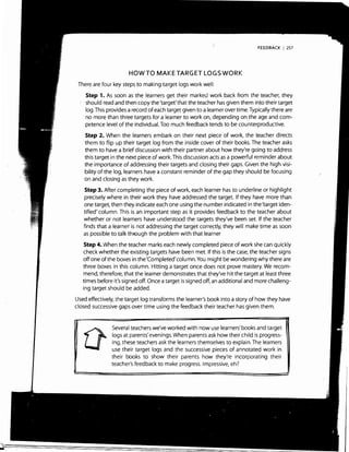 Assessment for learning showing progress | PDF