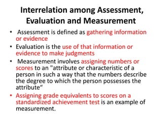 Basics of Assessment | PPTX