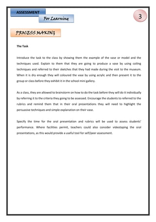 Assessment for learning art | PDF