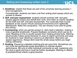 Assessment for Learning I | PPT