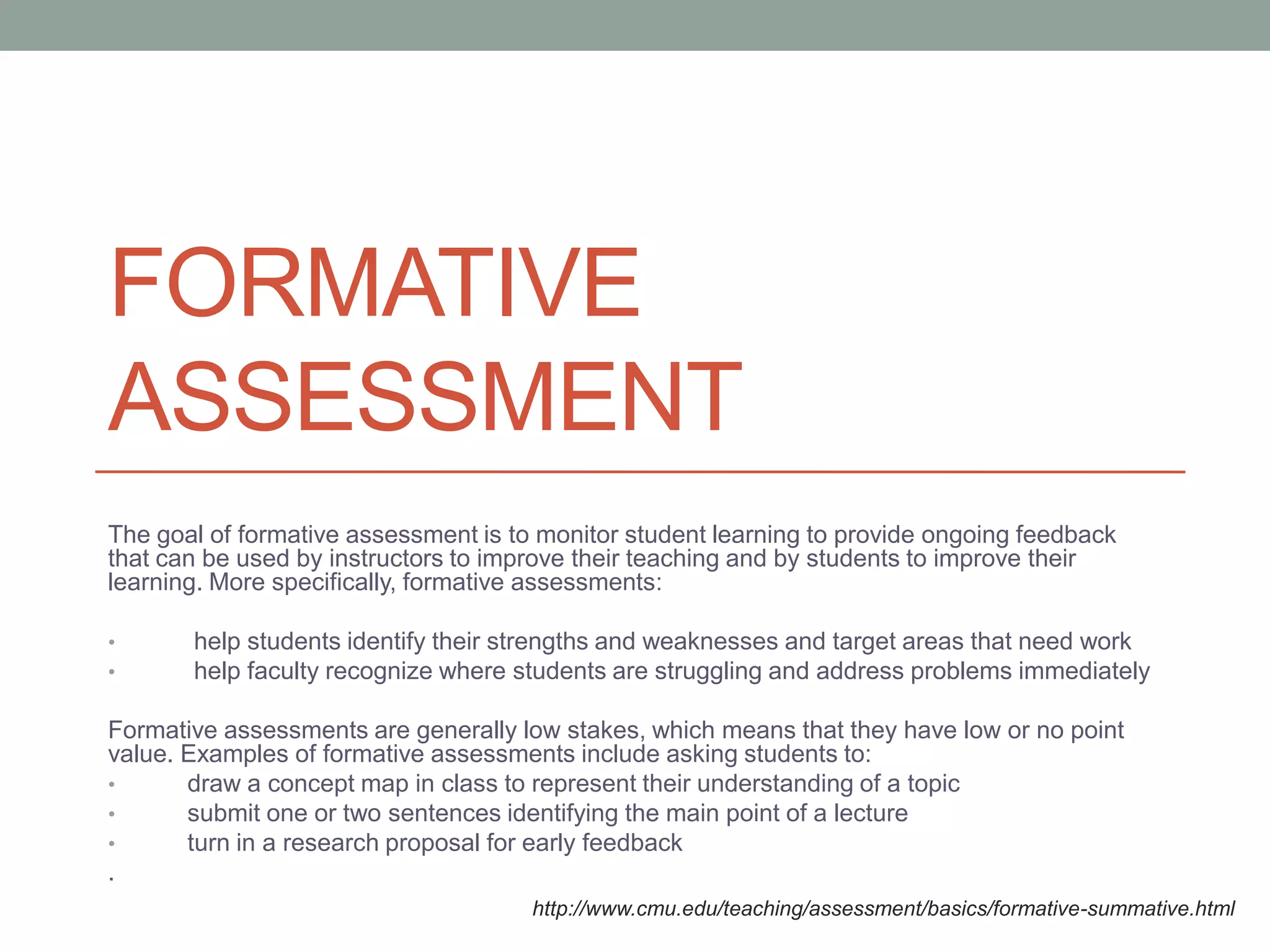 Assessment for learning v2 | PPT