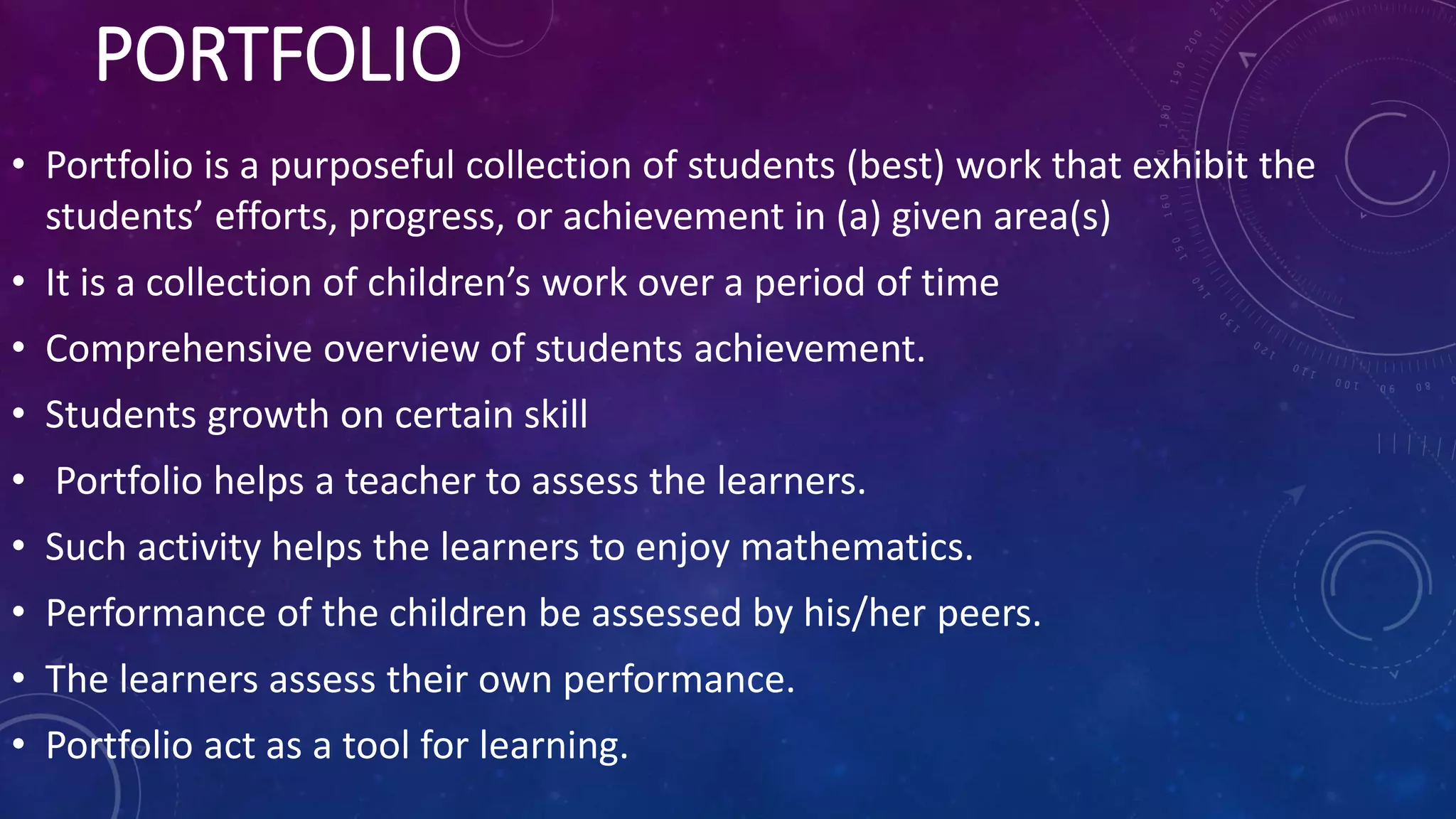 Assessment for mathematics learning | PPTX | Educational Assessment ...