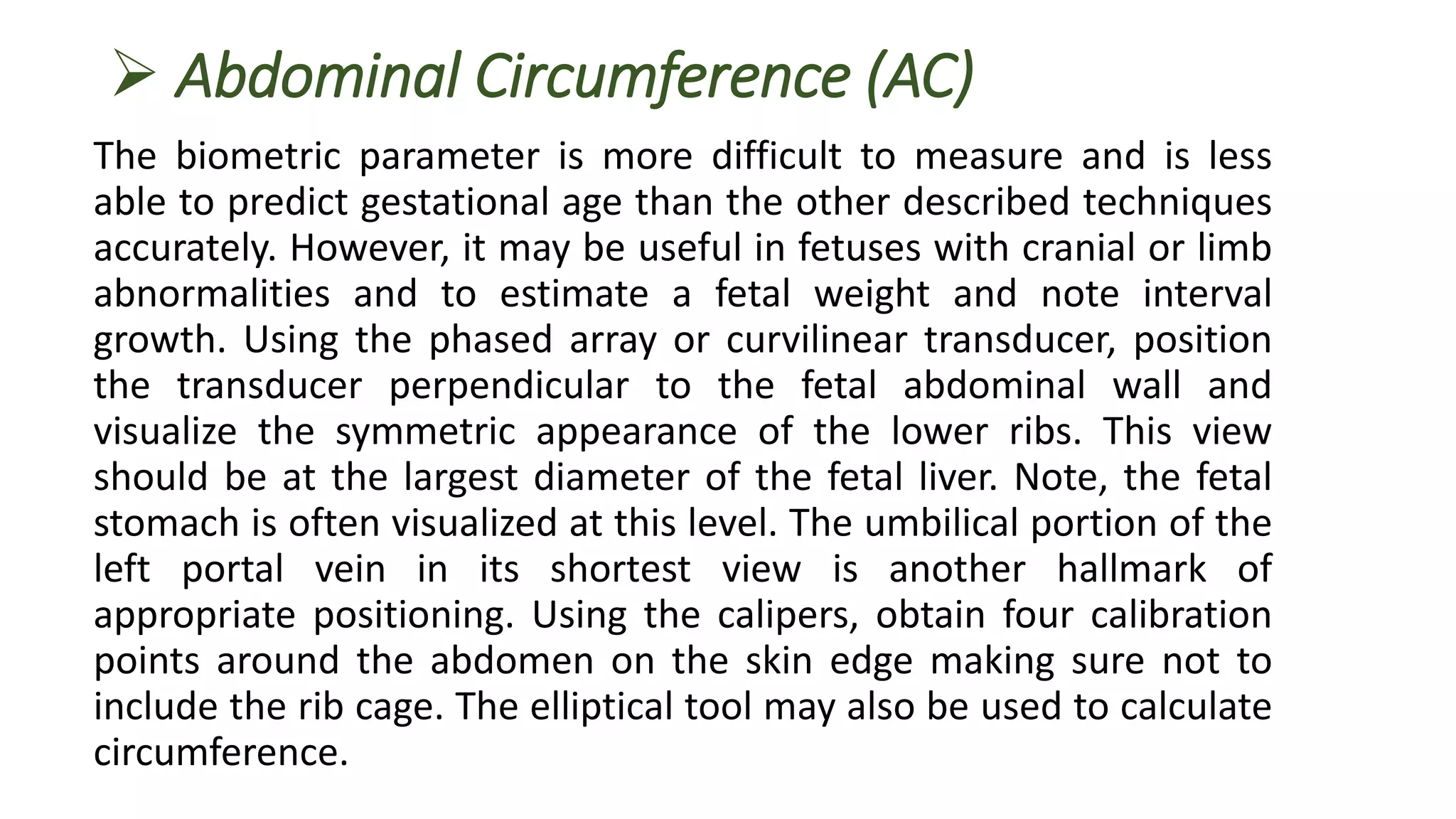 Assessment gestational age | PPTX
