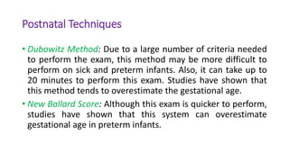 Assessment gestational age | PPT