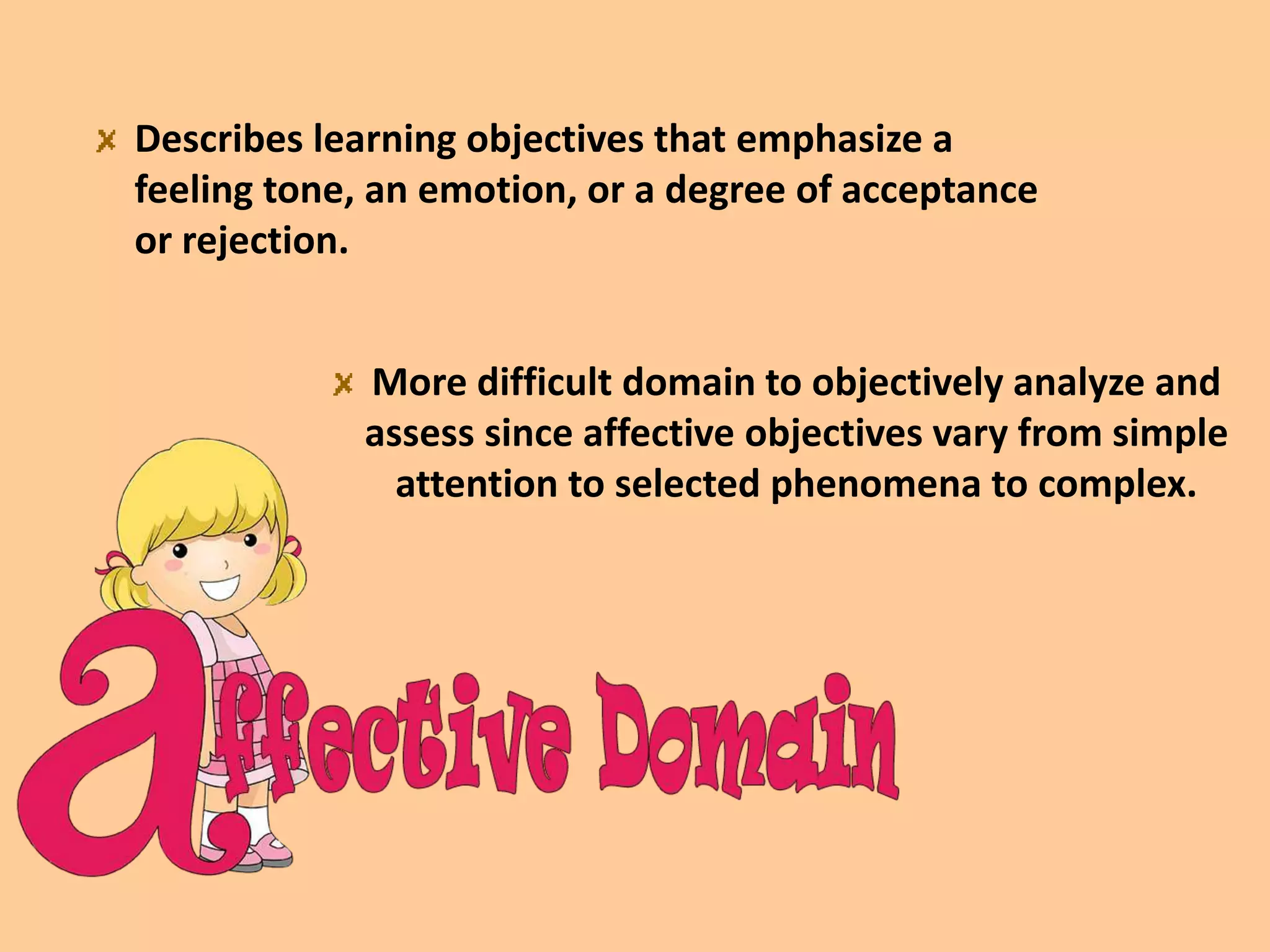 Assessment in Affective domain | PPTX