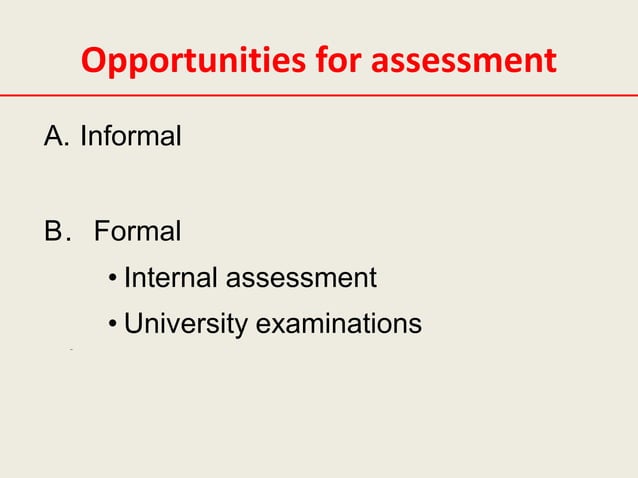 Assessment in CBME Competency Based Medical Education Dr Girish .B CISP ...