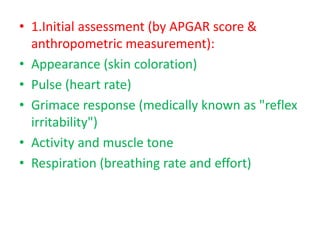 Assessment in Newborn | PPT