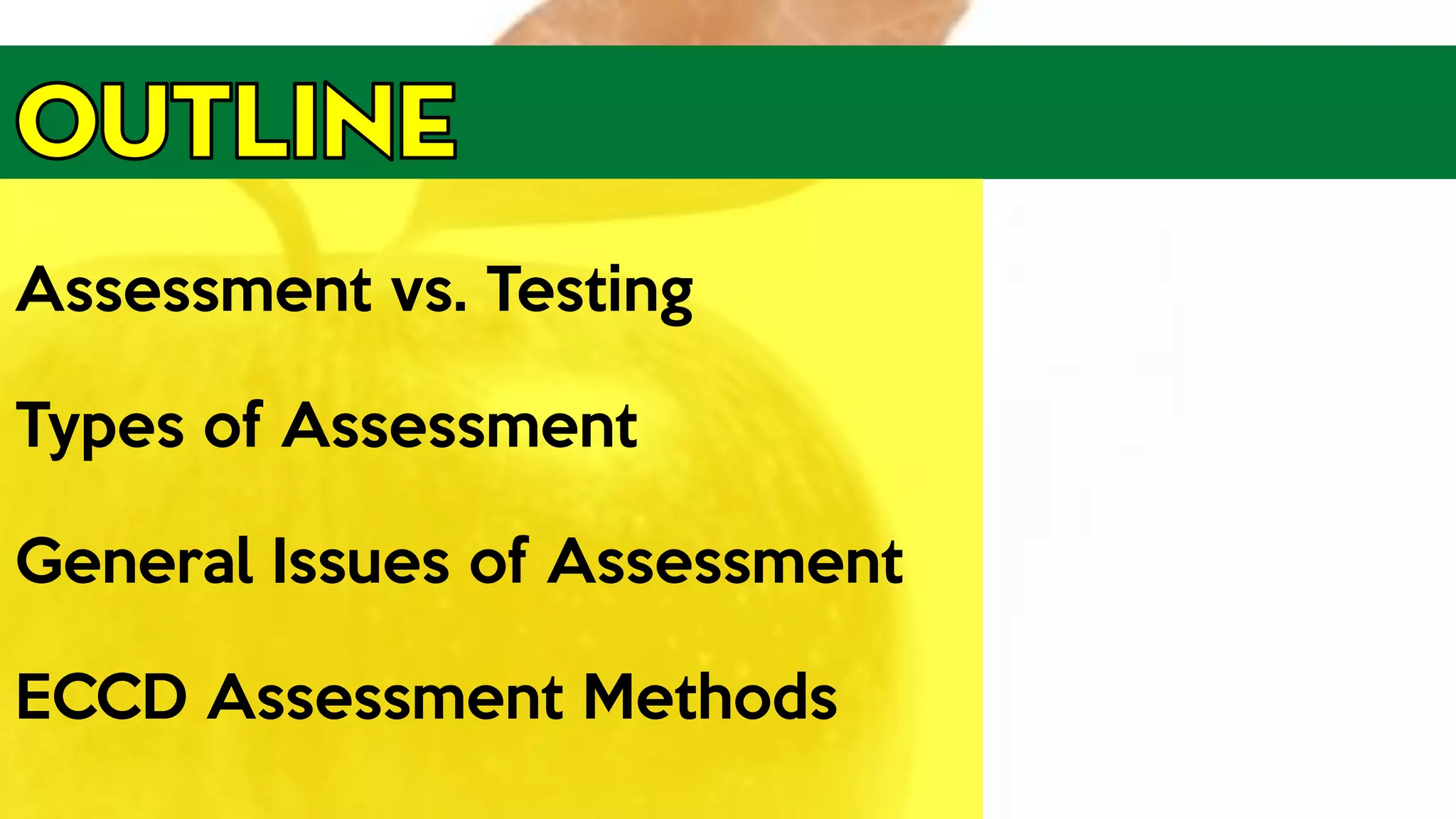 Assessment of Learning in Early Childhood Education | PDF