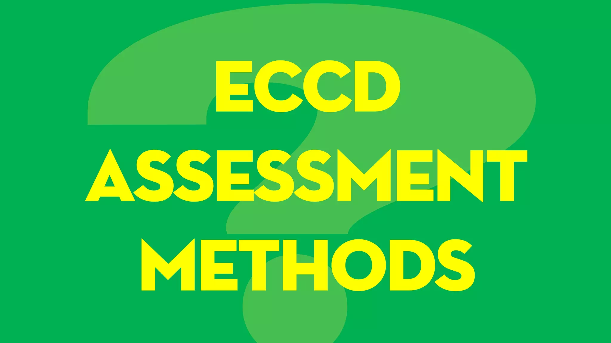 Assessment of Learning in Early Childhood Education | PDF