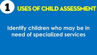 Assessment of Learning in Early Childhood Education | PDF