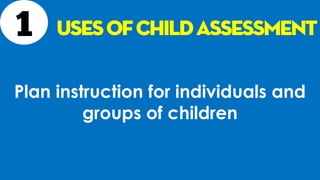 Assessment of Learning in Early Childhood Education | PDF