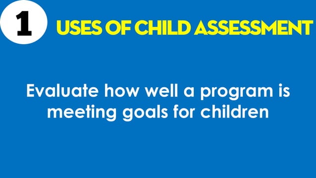 Assessment of Learning in Early Childhood Education | PDF