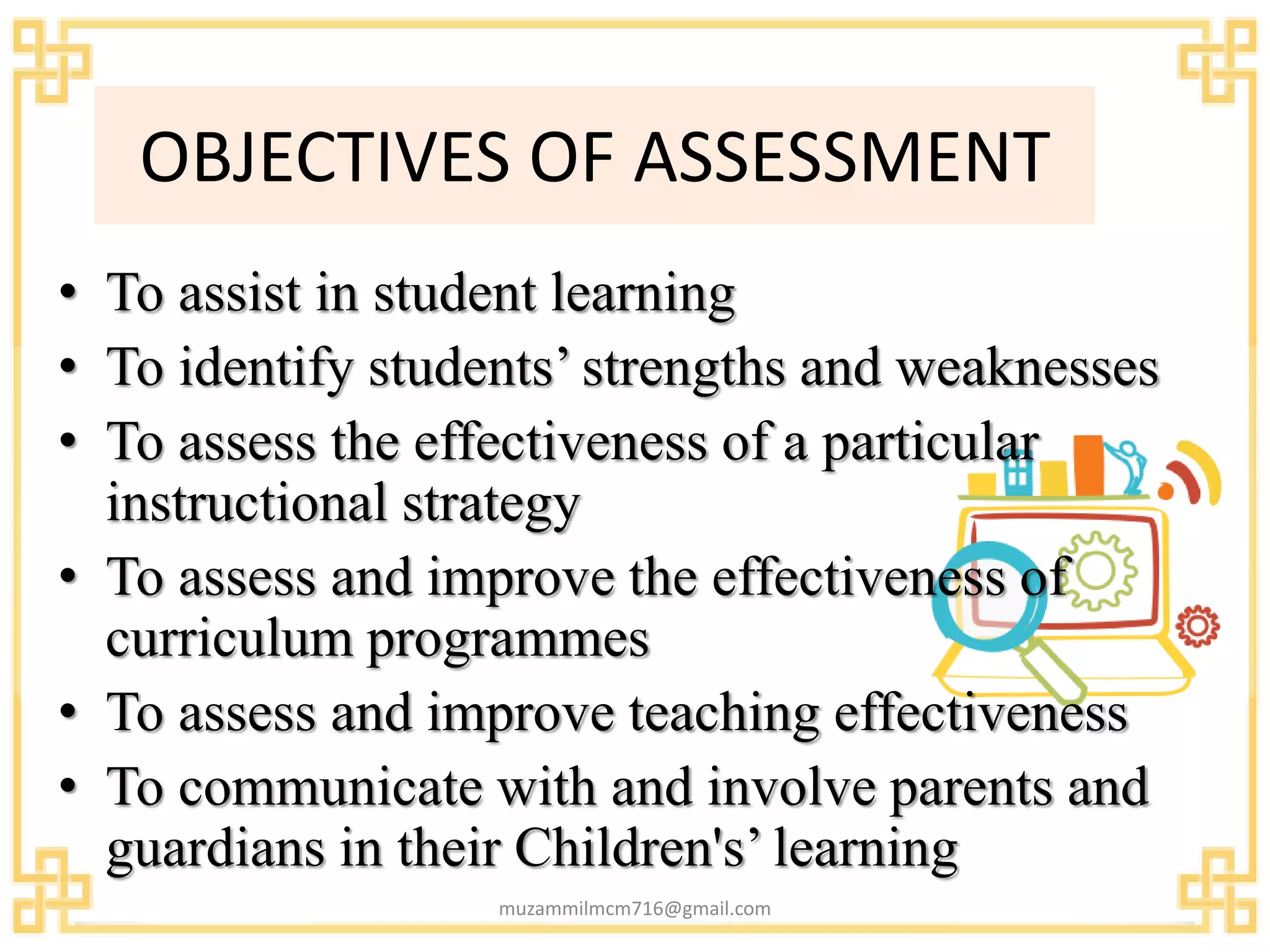 Assessment in english language education | PPTX