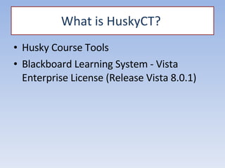 Assessment In Husky Ct | PPT | Educational Assessment | Education