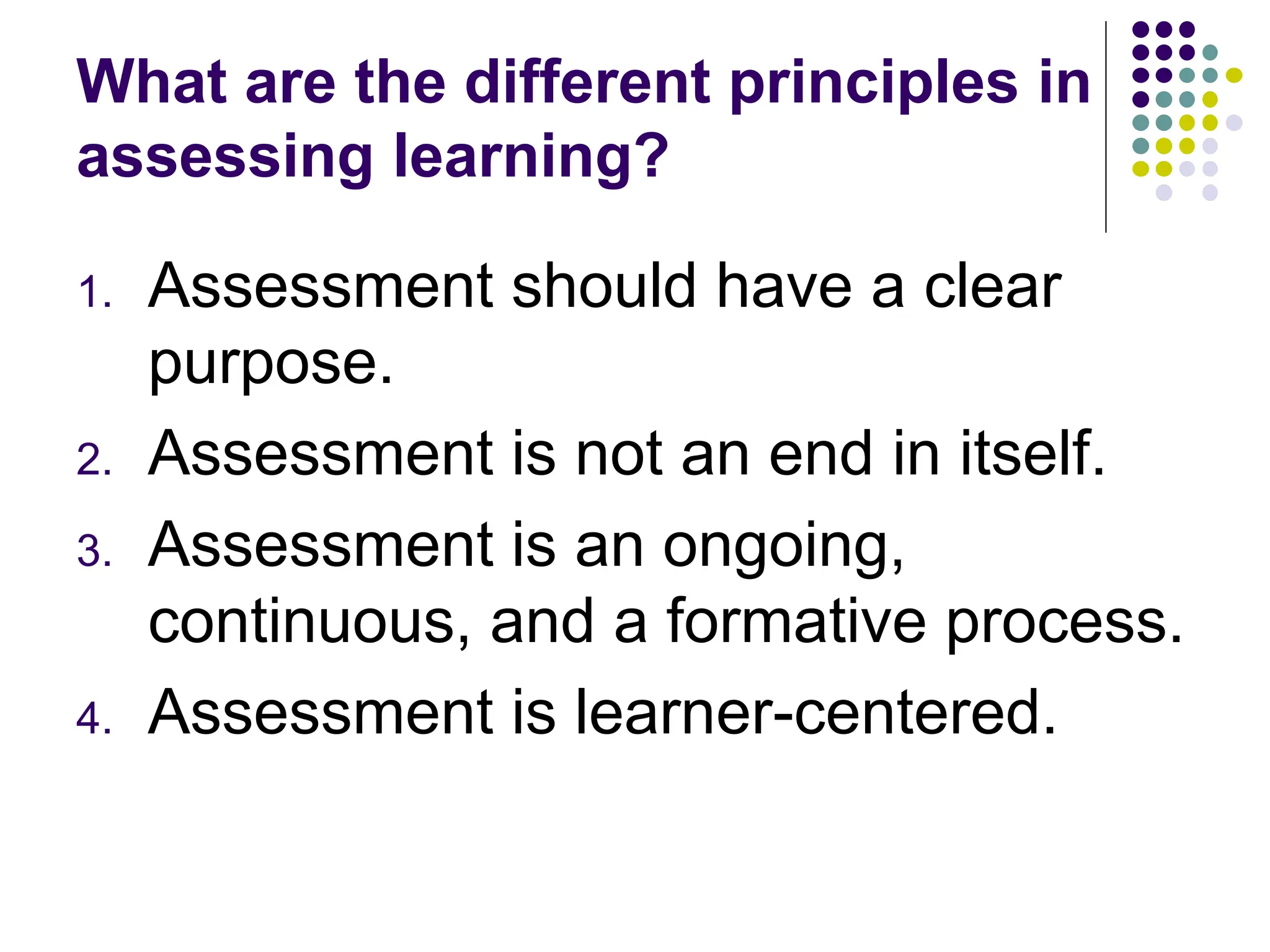 ASSESSMENT IN LEARNING 1-LESSONS 1-4 (1).ppt