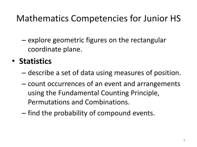 Assessment in mathematics | PPTX | Secondary Education | Education