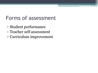 Assessment in physical education | PPTX