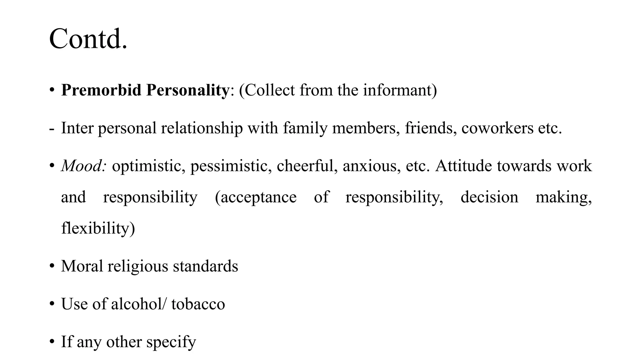 Assessment in psychiatry | PPTX