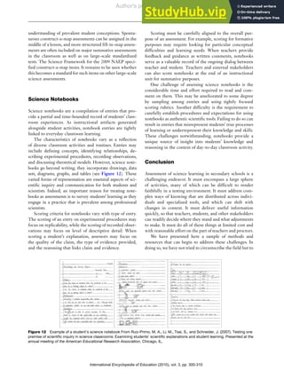 Assessment In Schools Secondary Science | PDF