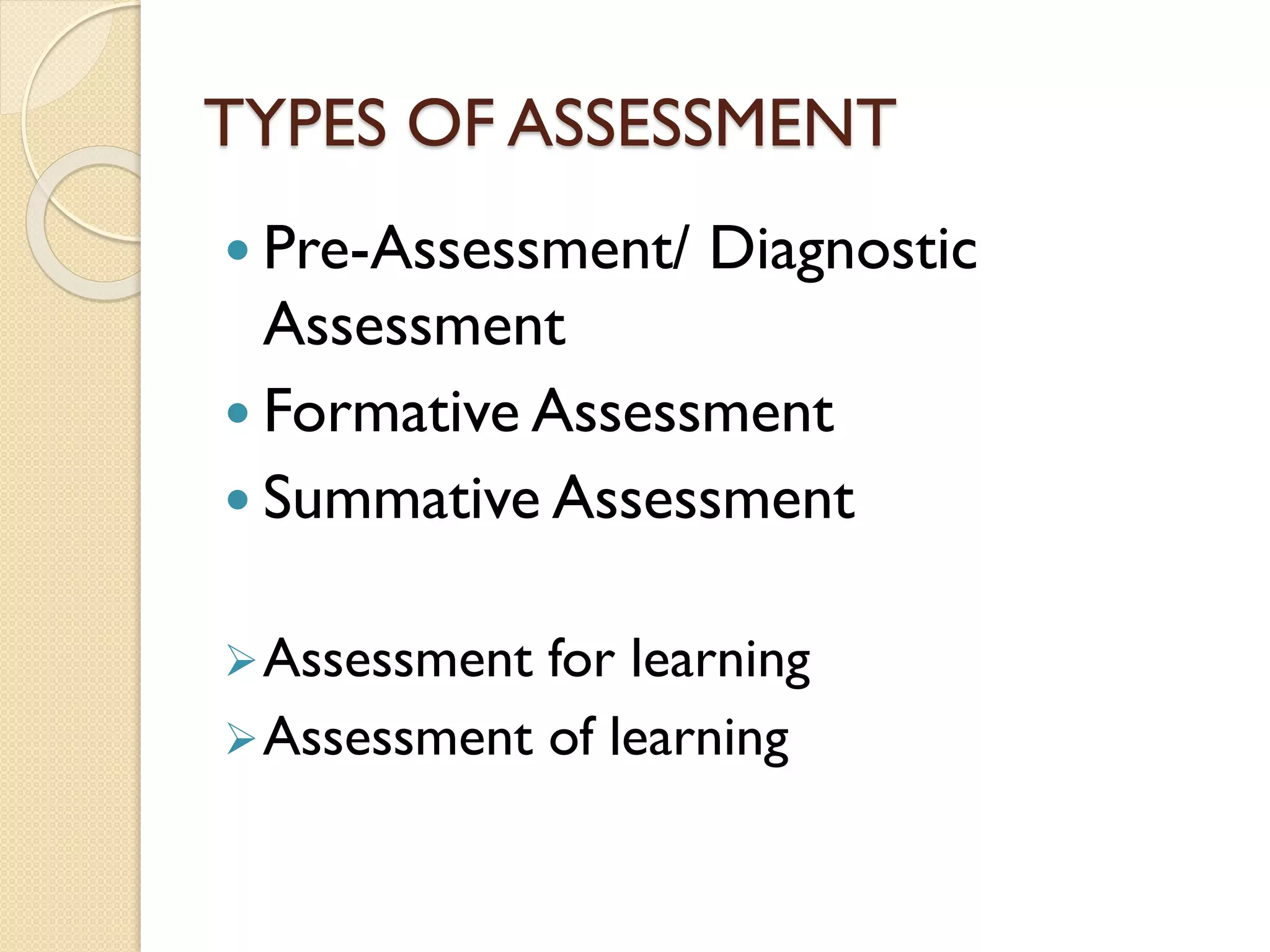 Assessment in science | PDF