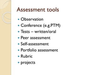 Assessment in science | PDF