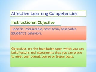 Assessment in the affective domain | PPTX