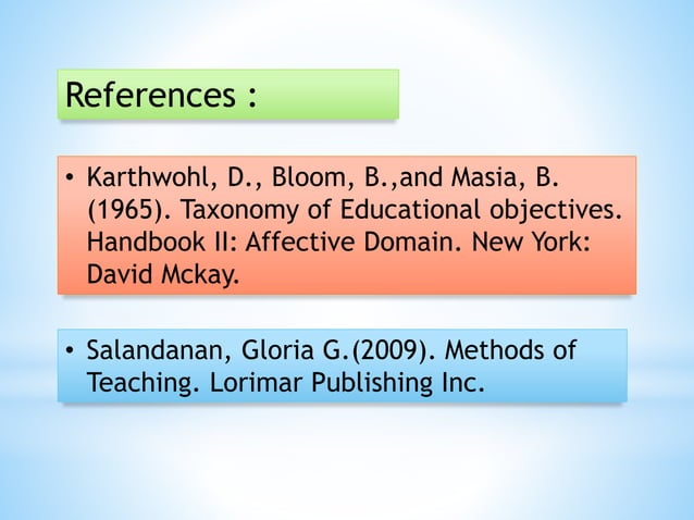 Assessment in the affective domain | PPT