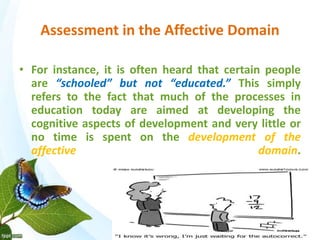 Assessment in the Affective Domain - Lesson Plan AP.pptx